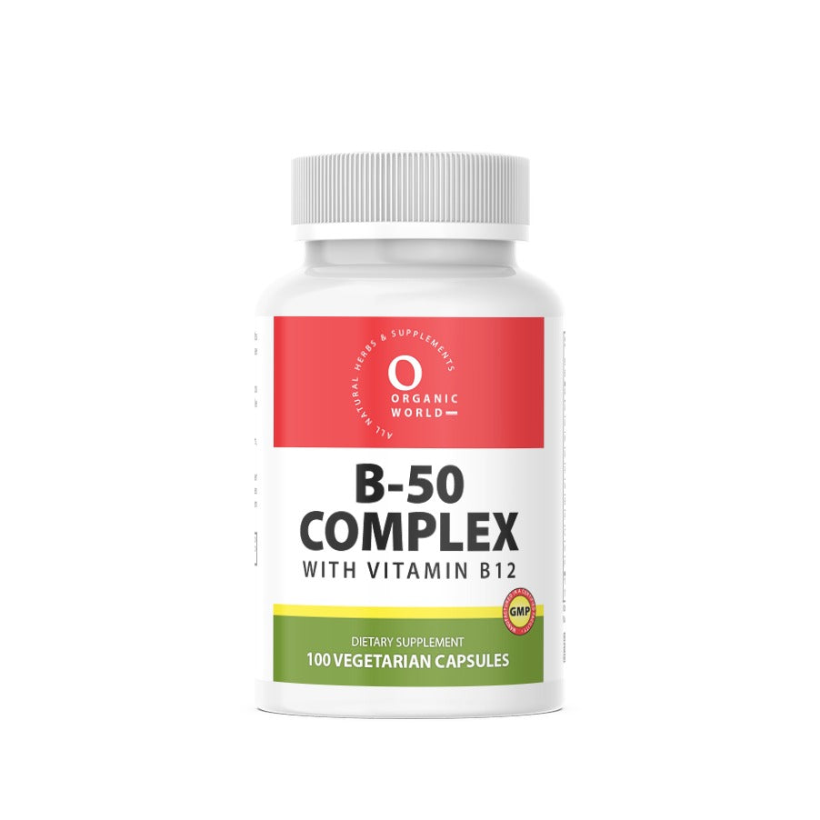 B-50 COMPLEX WITH VITAMIN B12 – BE VITAMINS